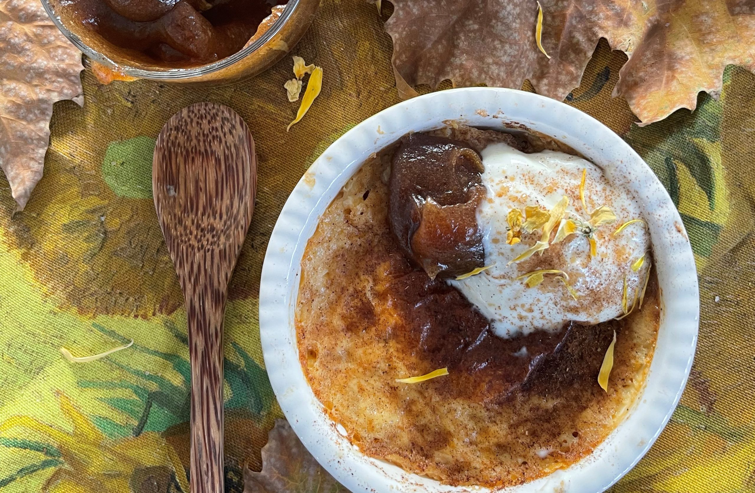 Old Fashioned Baked Rice Pudding - Barambah Organics